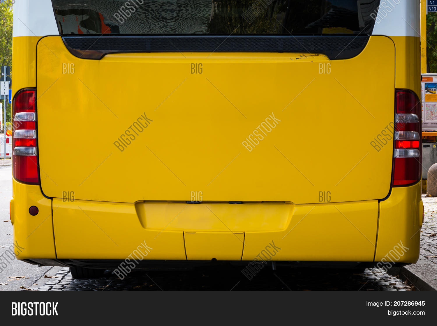 Bright Yellow Bus Image & Photo (Free Trial) | Bigstock