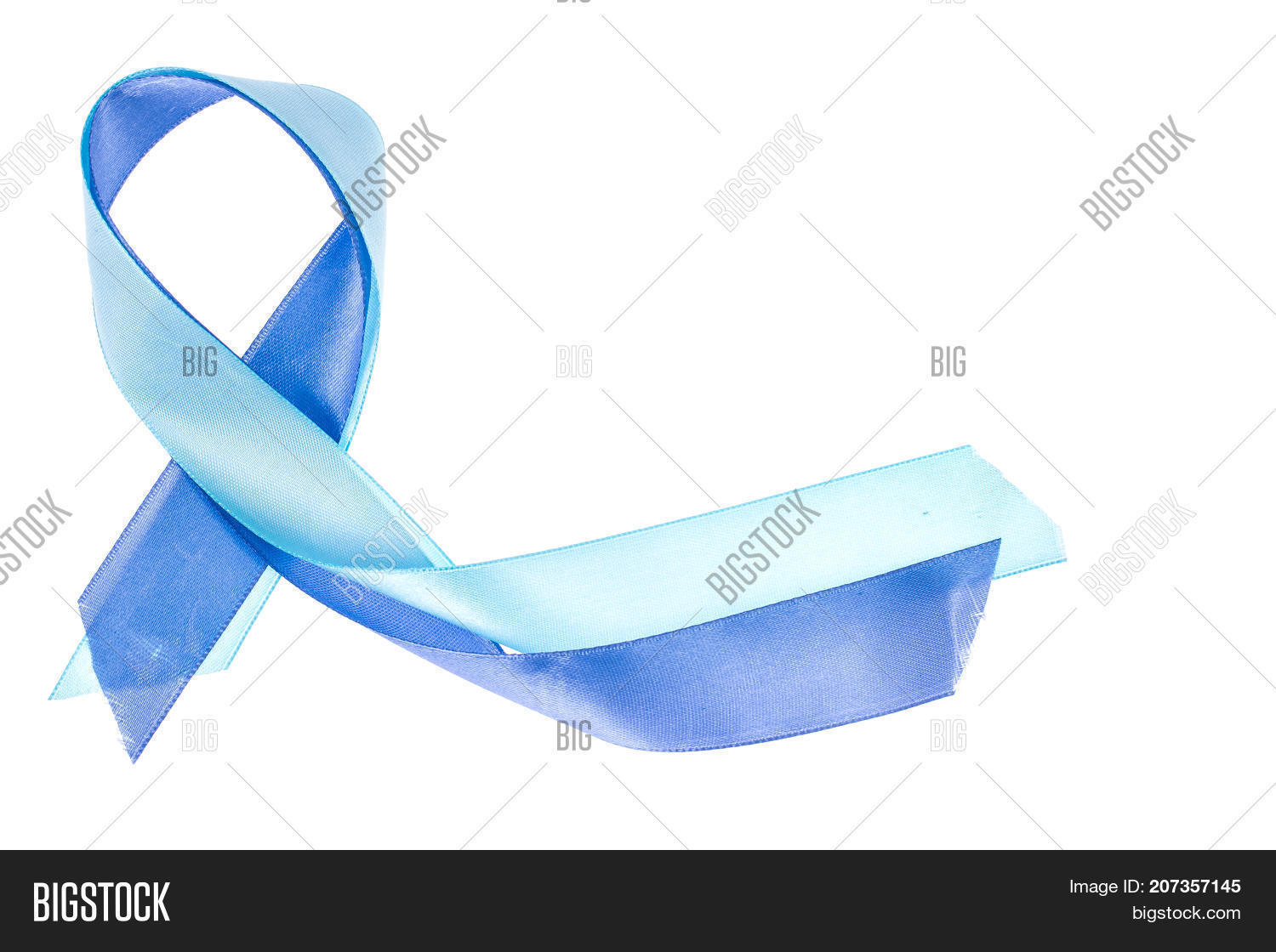 Blue Ribbon Symbol Image & Photo (Free Trial) | Bigstock