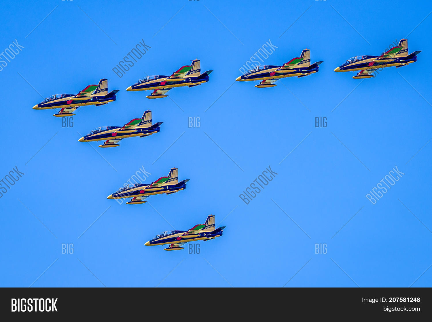 Aerobatic Display Team Image & Photo (Free Trial) | Bigstock