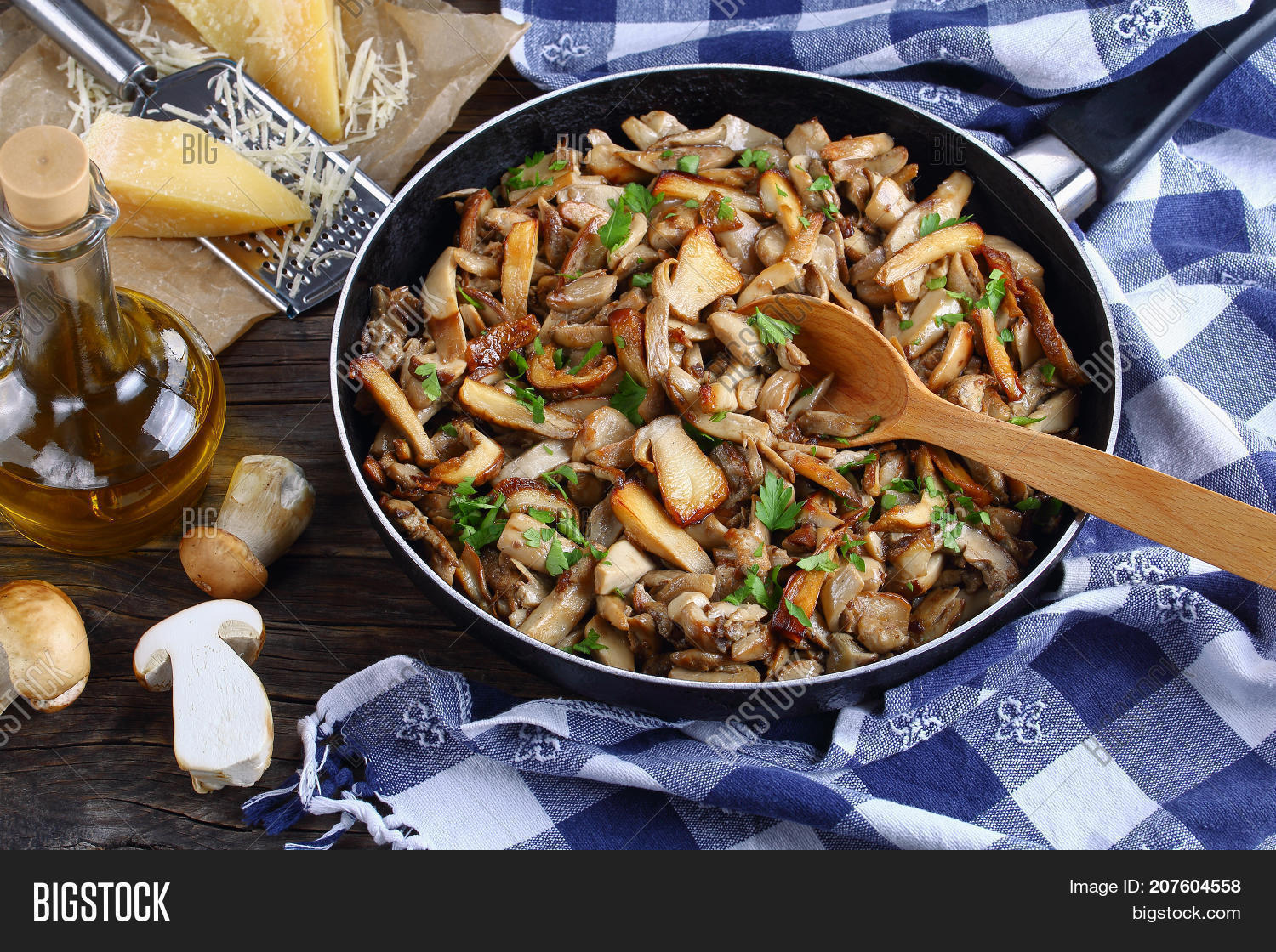 Tasty Fried Porcini Image & Photo (Free Trial) | Bigstock