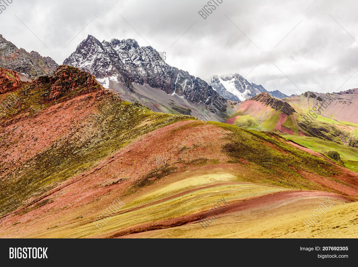 Vinicunca Rainbow Image & Photo (Free Trial) | Bigstock