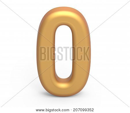 Golden Number 0 Image & Photo (Free Trial) | Bigstock
