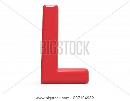 Red Letter L Image & Photo (Free Trial) | Bigstock