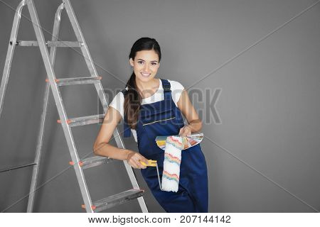 Young Female Decorator Image & Photo (Free Trial) | Bigstock