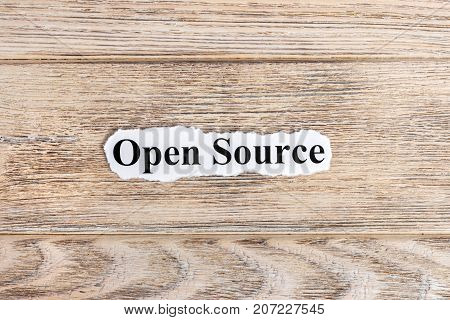 Open Source Text On Image & Photo (Free Trial) | Bigstock