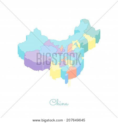 China Region Map: Vector & Photo (Free Trial) | Bigstock