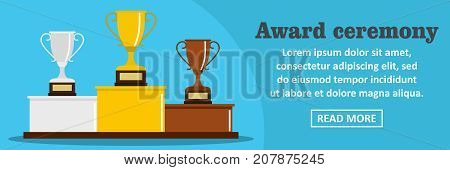 Award Ceremony Banner Vector & Photo (Free Trial) | Bigstock