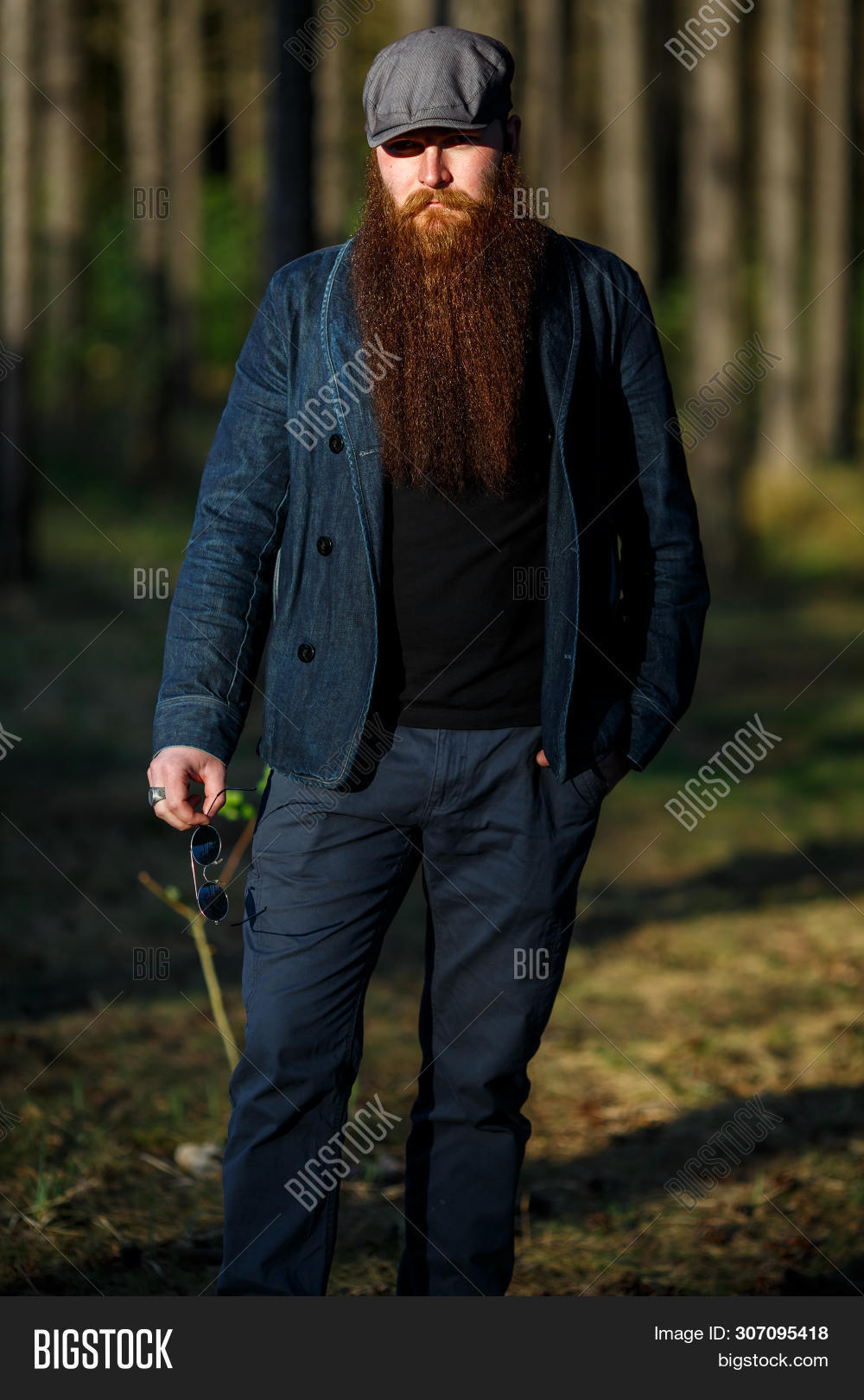 Bearded Man. Portrait Image & Photo (Free Trial) | Bigstock