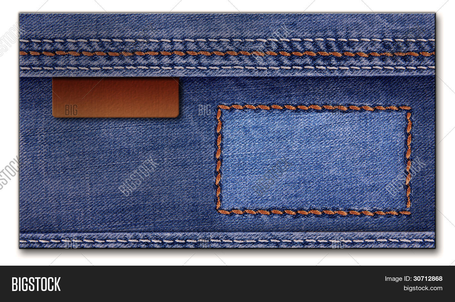 Jeans Business Card Image & Photo (Free Trial) | Bigstock