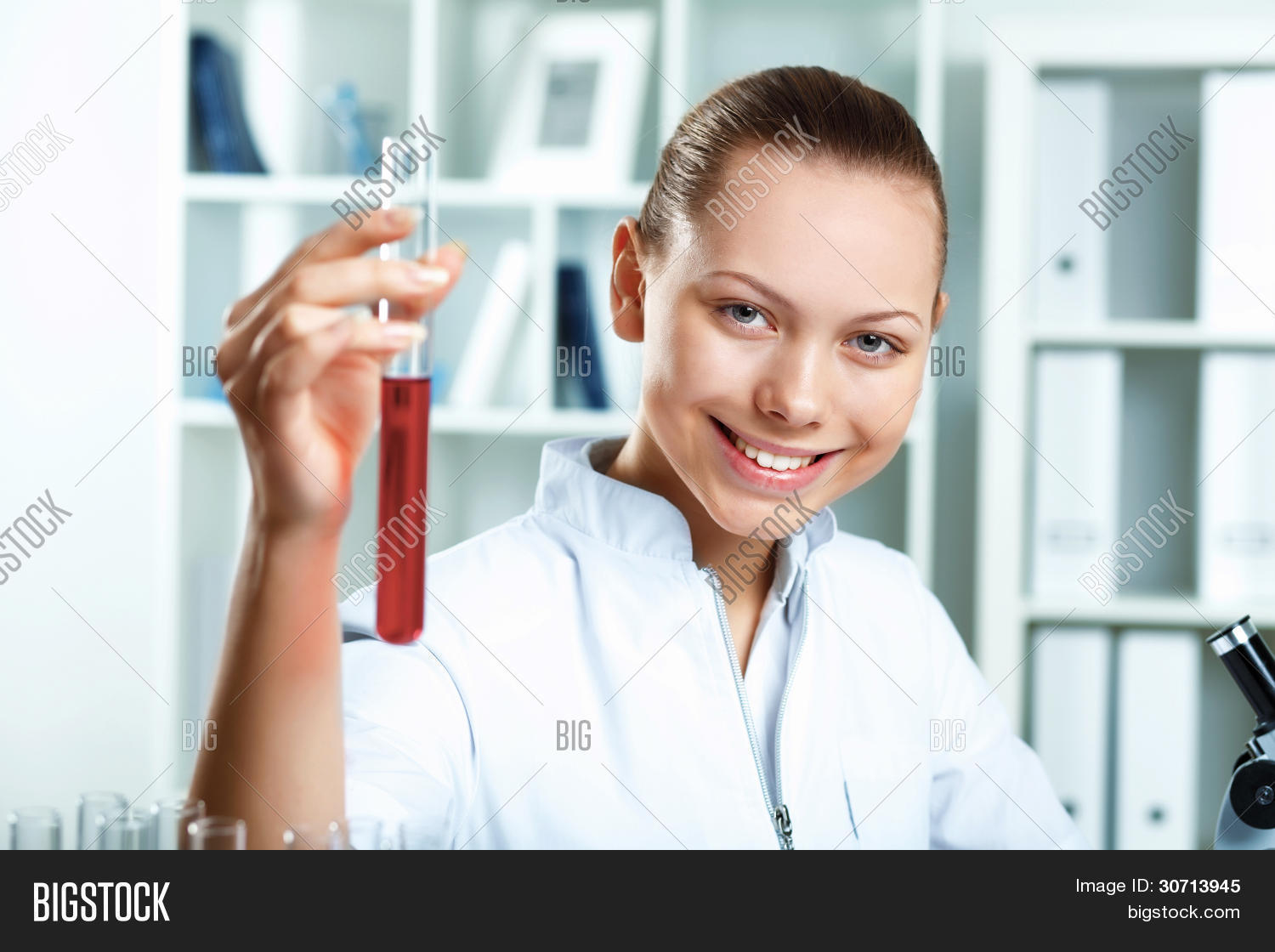 Young Scientist White Image & Photo (Free Trial) | Bigstock