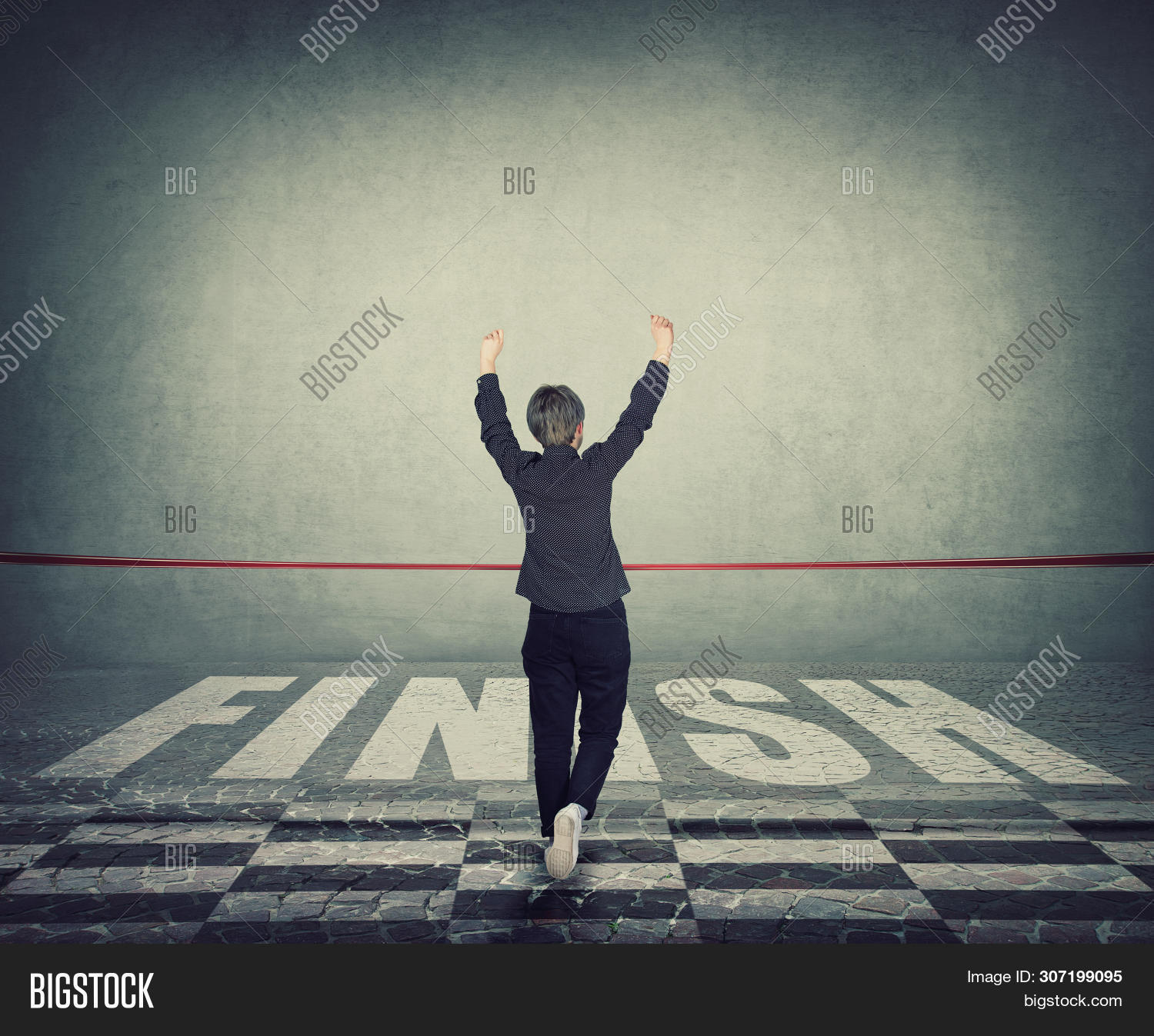 Rear View Winning Image & Photo (Free Trial) | Bigstock