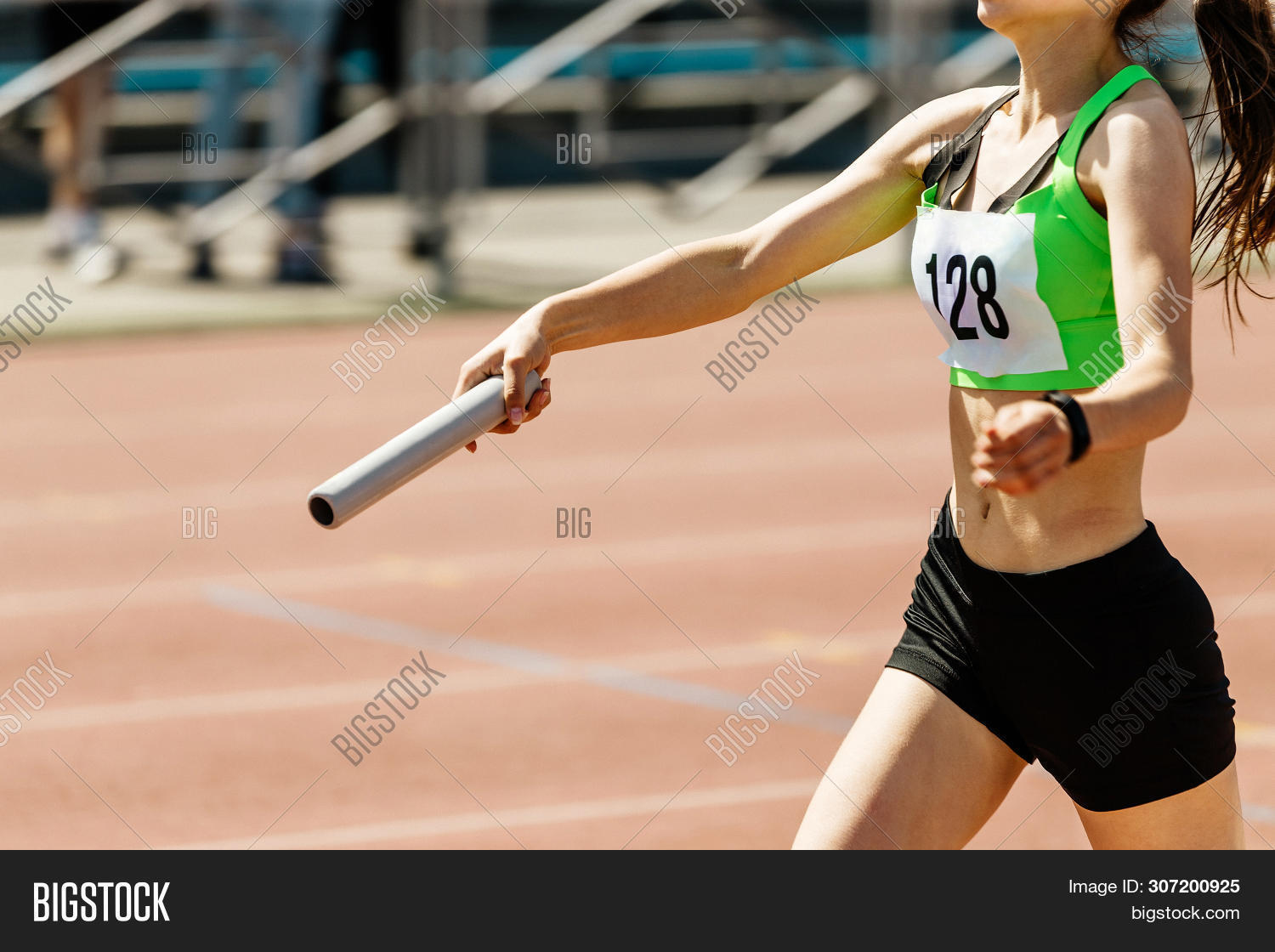 Passing Baton Woman Image & Photo (Free Trial) | Bigstock