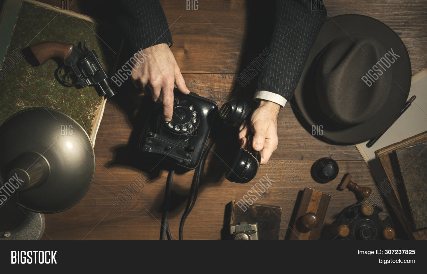 1950S Style Detective Image & Photo (Free Trial) | Bigstock