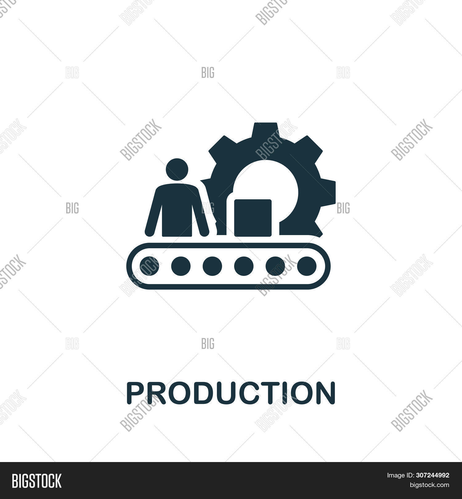 Production Icon Symbol Image & Photo (Free Trial) | Bigstock