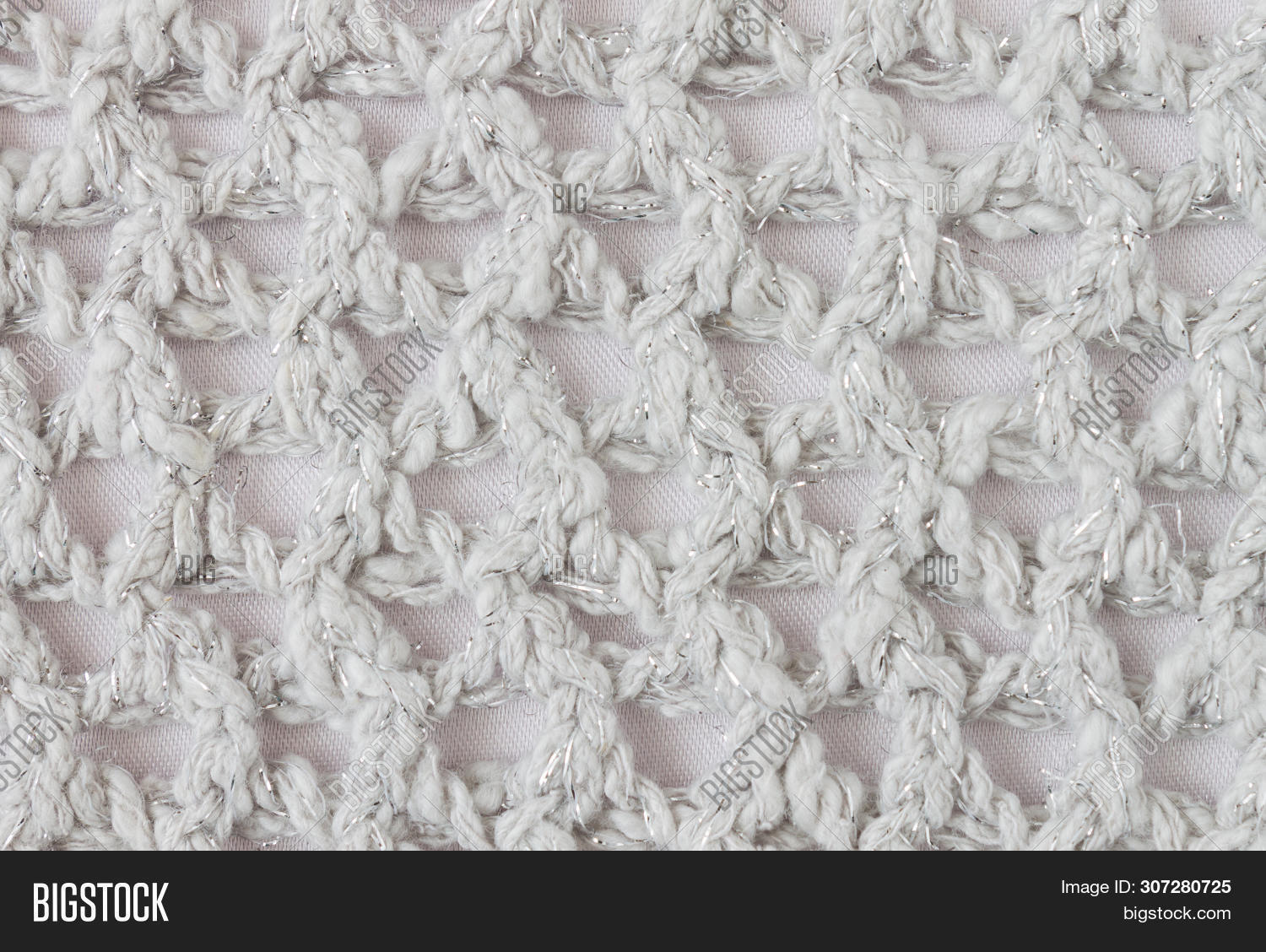 White Knitting Pattern Image & Photo (Free Trial) | Bigstock