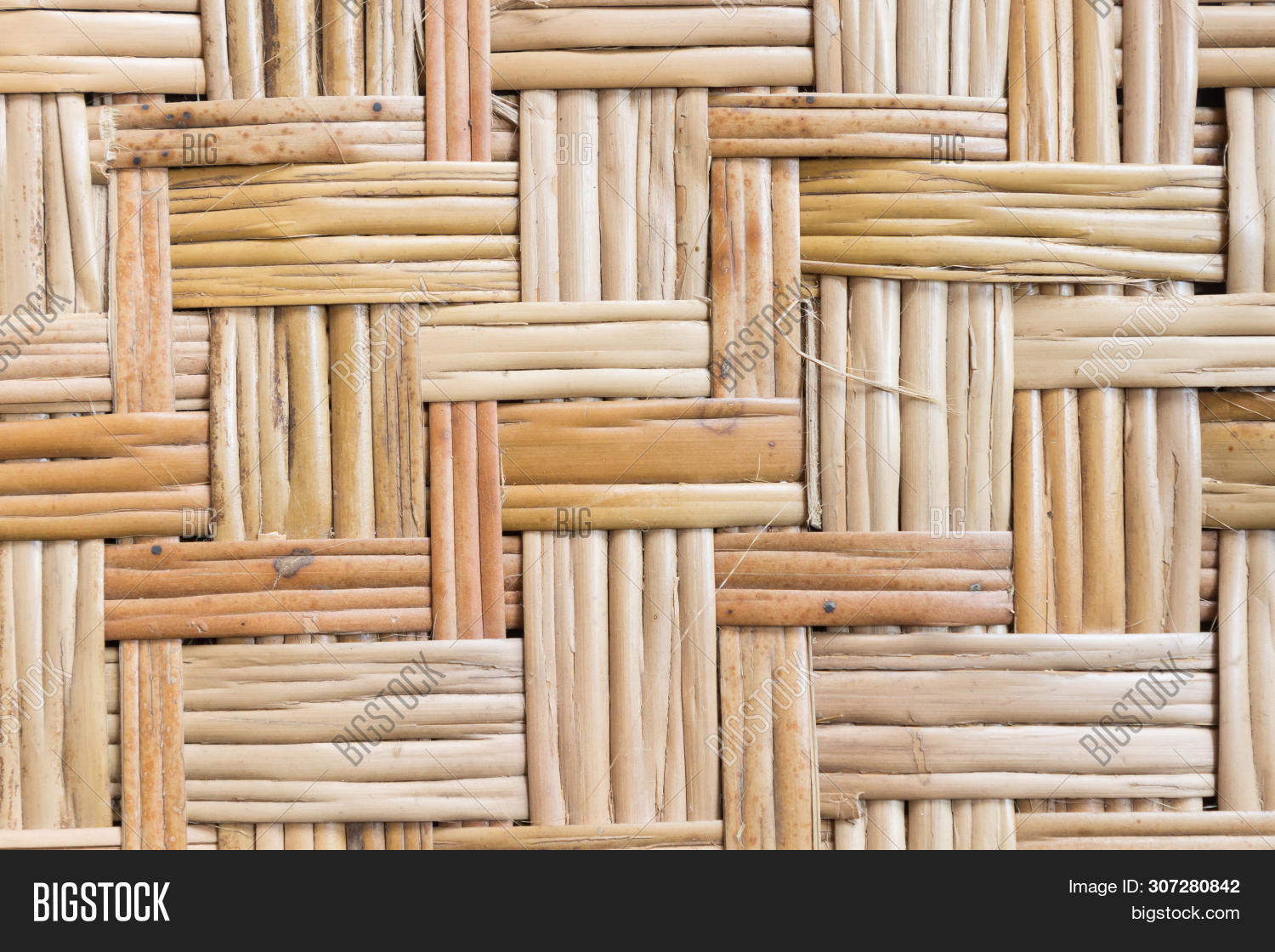 Bamboo Weave Texture Image & Photo (Free Trial) | Bigstock