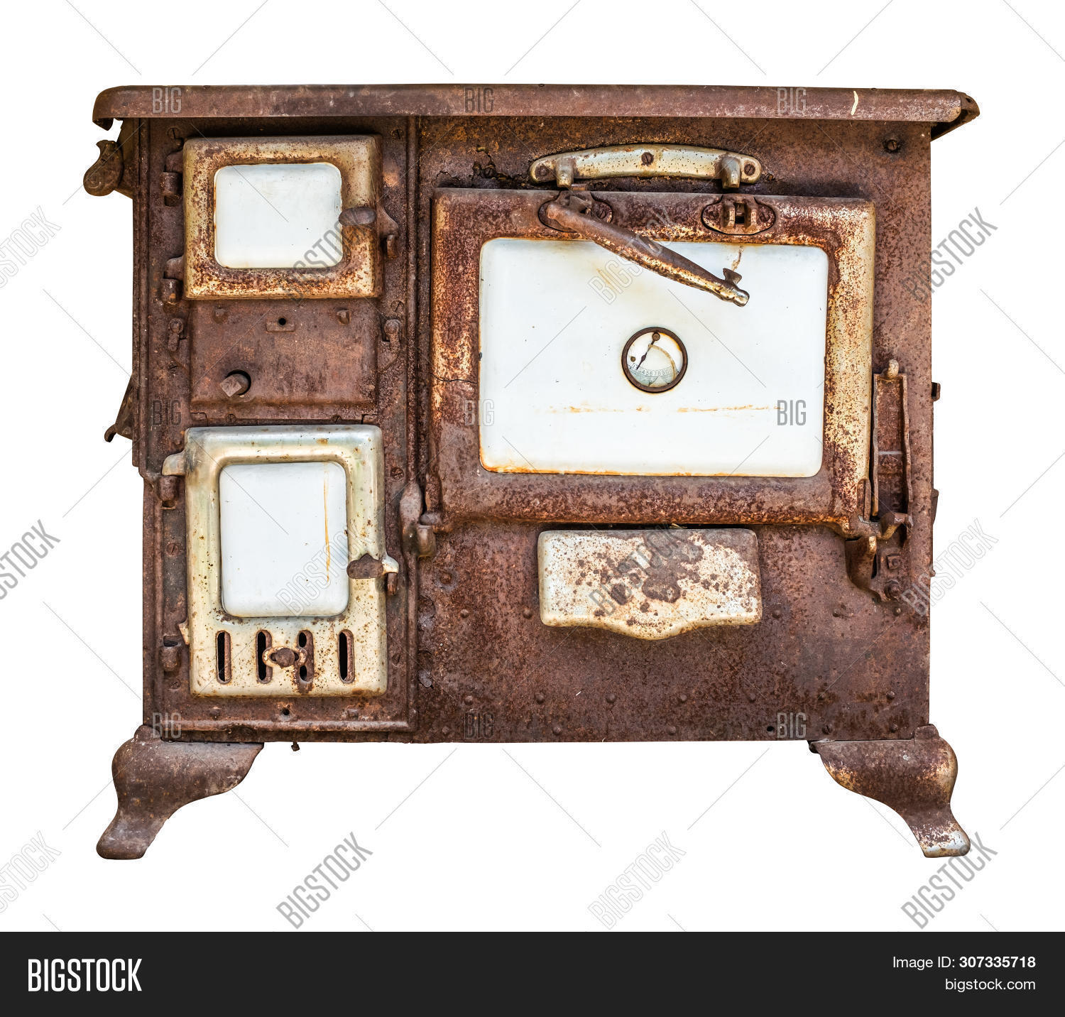 Isolated Rusty Old Image & Photo (Free Trial) | Bigstock