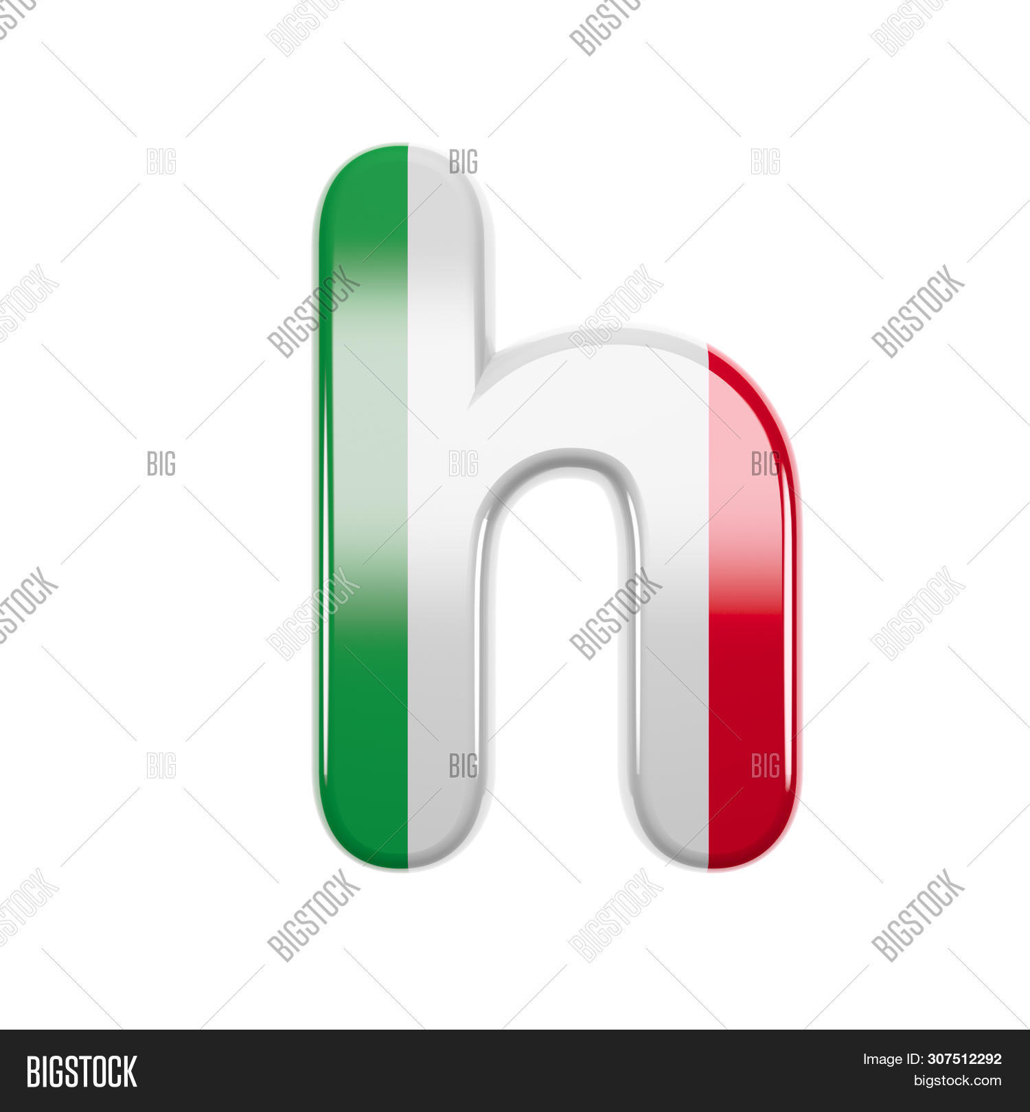 Italian Letter H - Image & Photo (Free Trial) | Bigstock