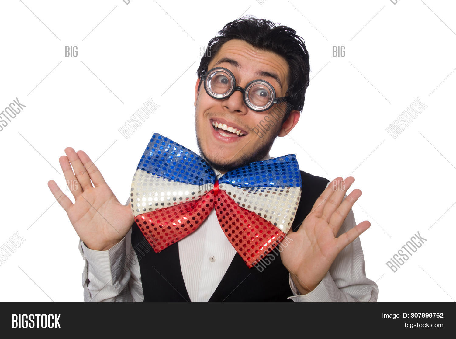 Funny Man Giant Bow Image & Photo (Free Trial) | Bigstock