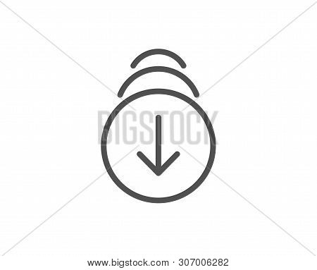 Scroll Down Arrow Vector & Photo (Free Trial) | Bigstock