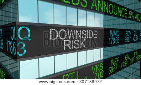 Downside Risk Warning Image & Photo (Free Trial) | Bigstock