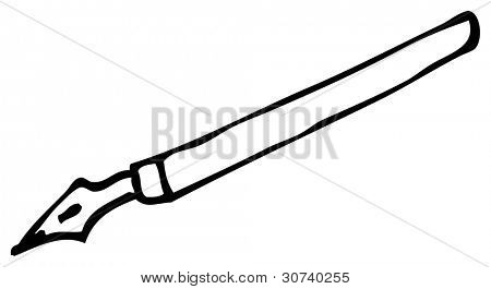 Cartoon Ink Pen Image & Photo (Free Trial) | Bigstock