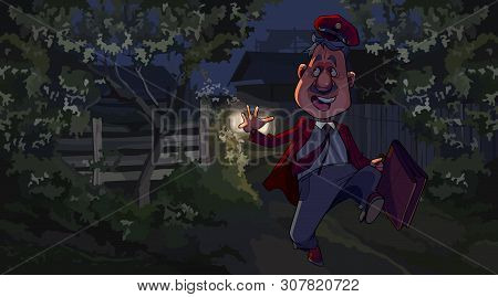 Cartoon Scared Male Vector & Photo (Free Trial) | Bigstock