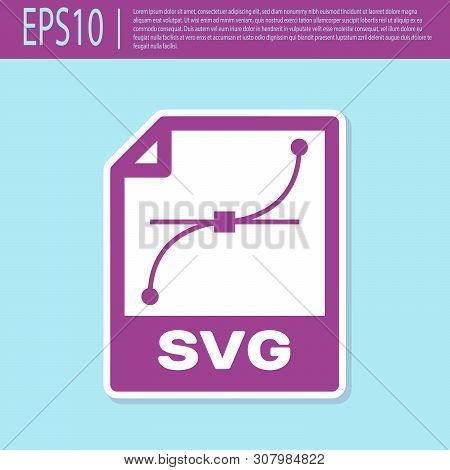 Retro Purple Svg File Vector & Photo (Free Trial) | Bigstock