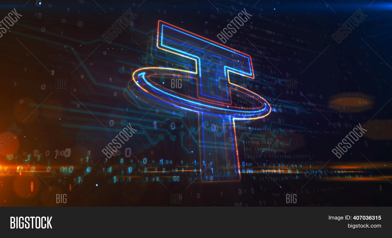 Tether Symbol 图片和照片（免费试用） | Bigstock
