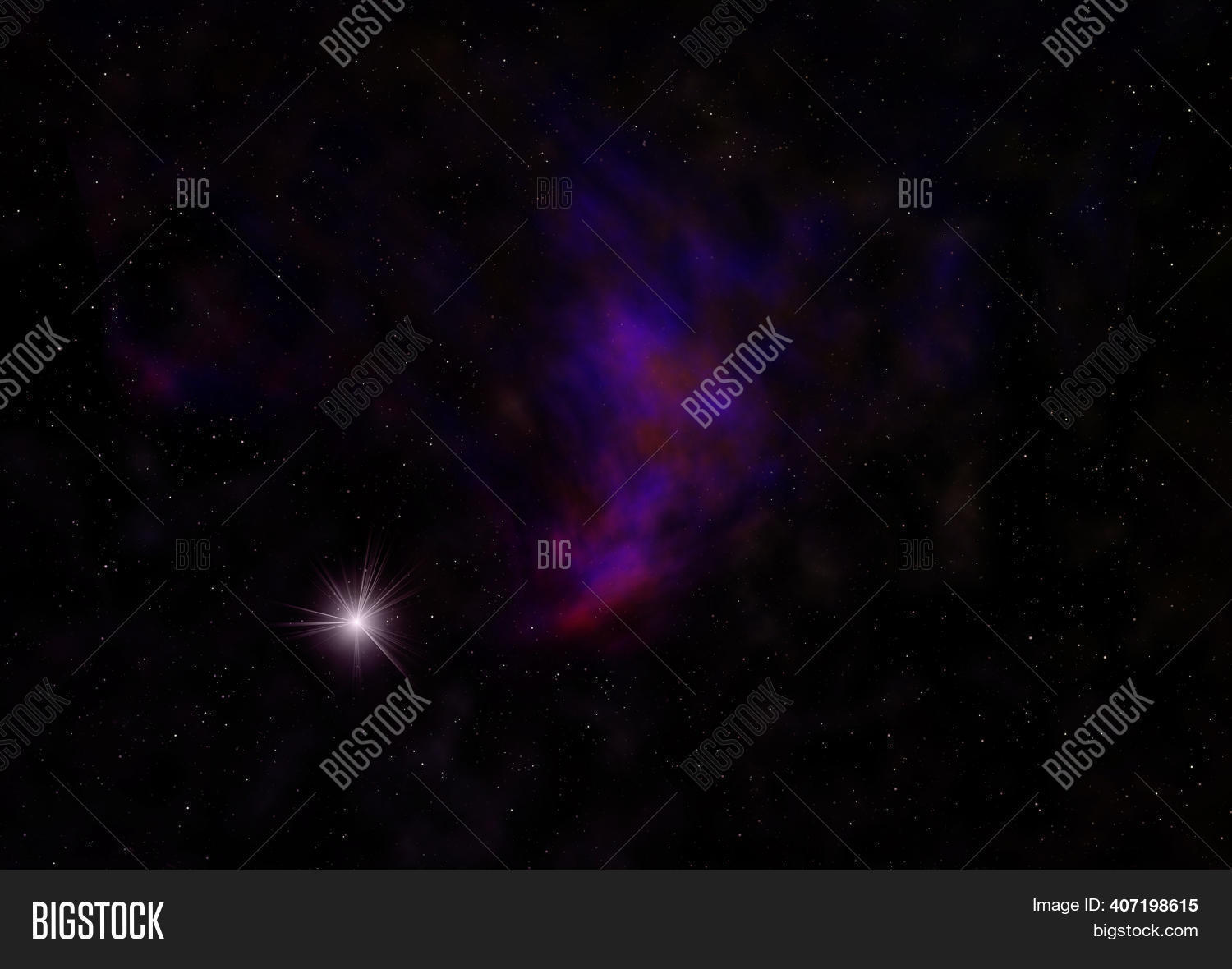Star Field Space Image & Photo (Free Trial) | Bigstock