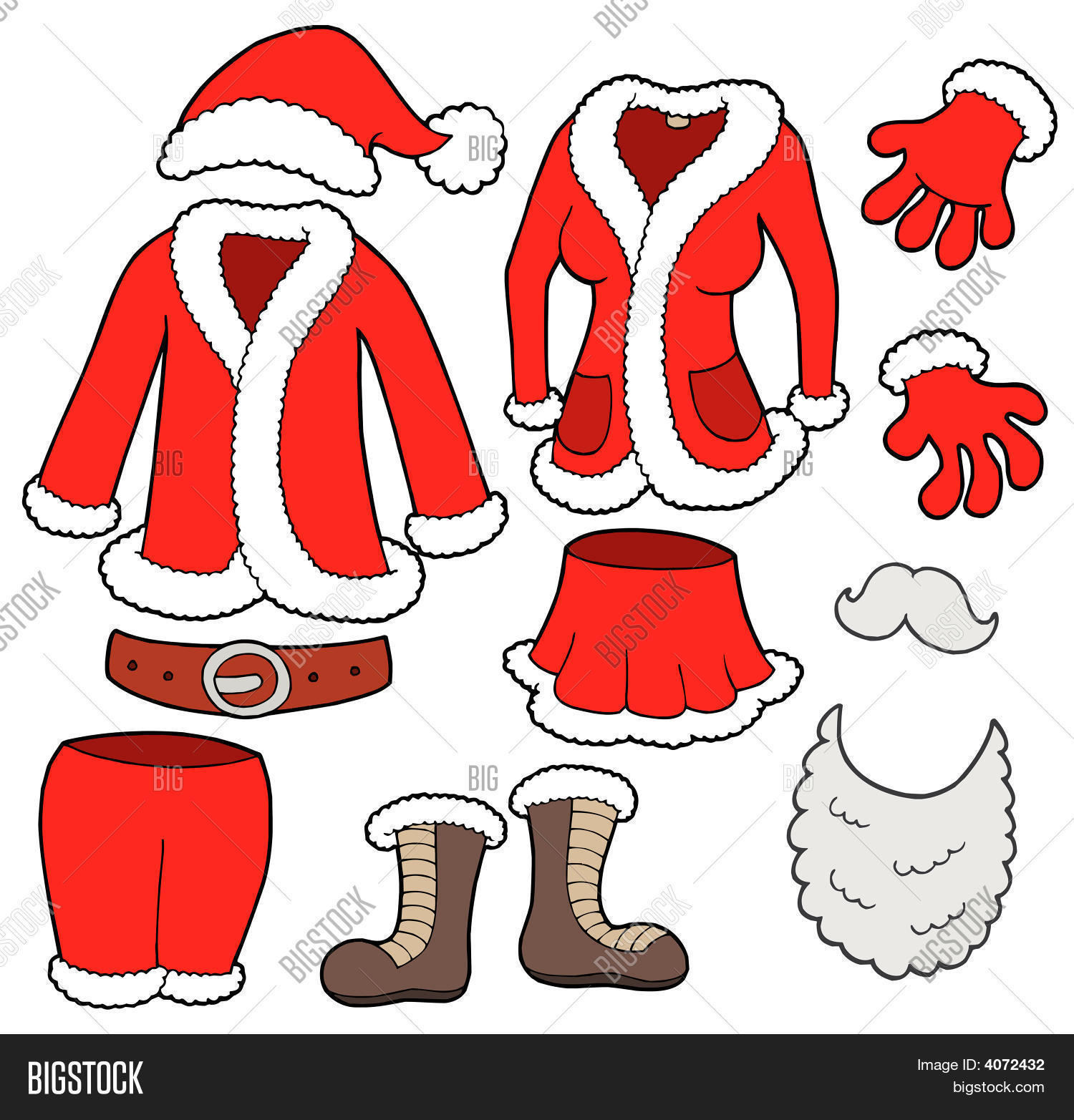 Vector y foto Colección De Ropa (prueba gratis) | Bigstock