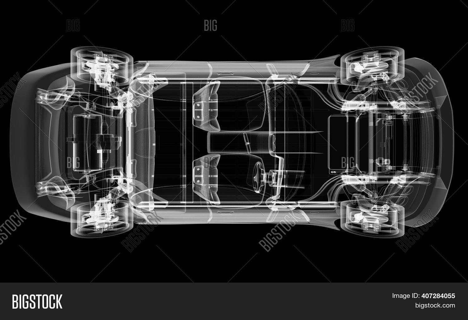 X-ray Electric Car Image & Photo (Free Trial) | Bigstock
