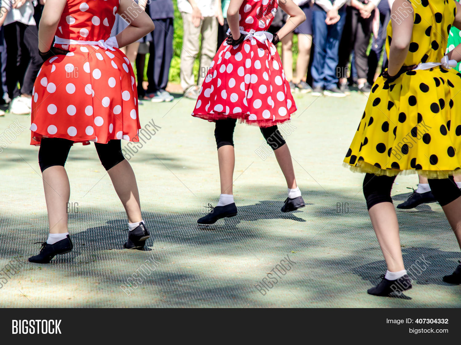 Group Girls Dancing Image & Photo (Free Trial) | Bigstock