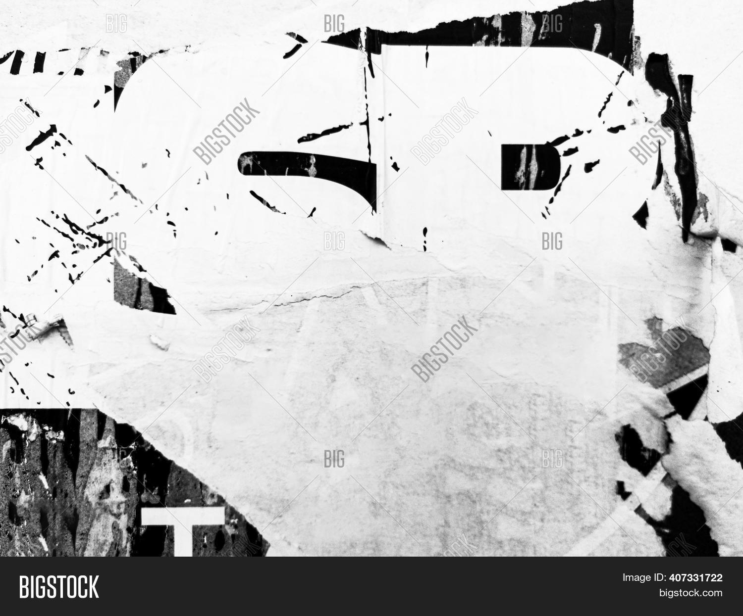 Old Ripped Blank Torn Image & Photo (Free Trial) | Bigstock