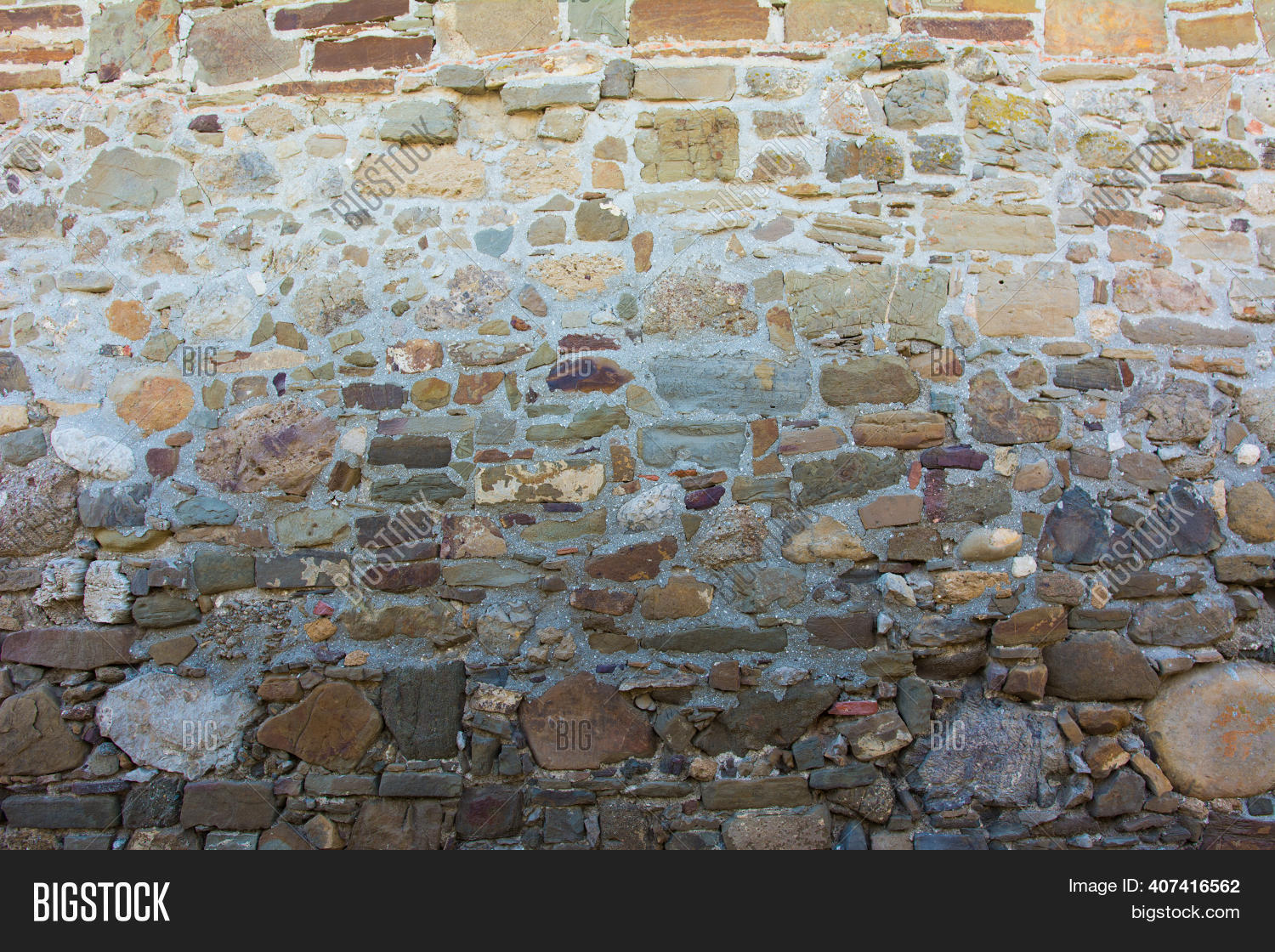 Castle Wall Made Old Image & Photo (Free Trial) | Bigstock