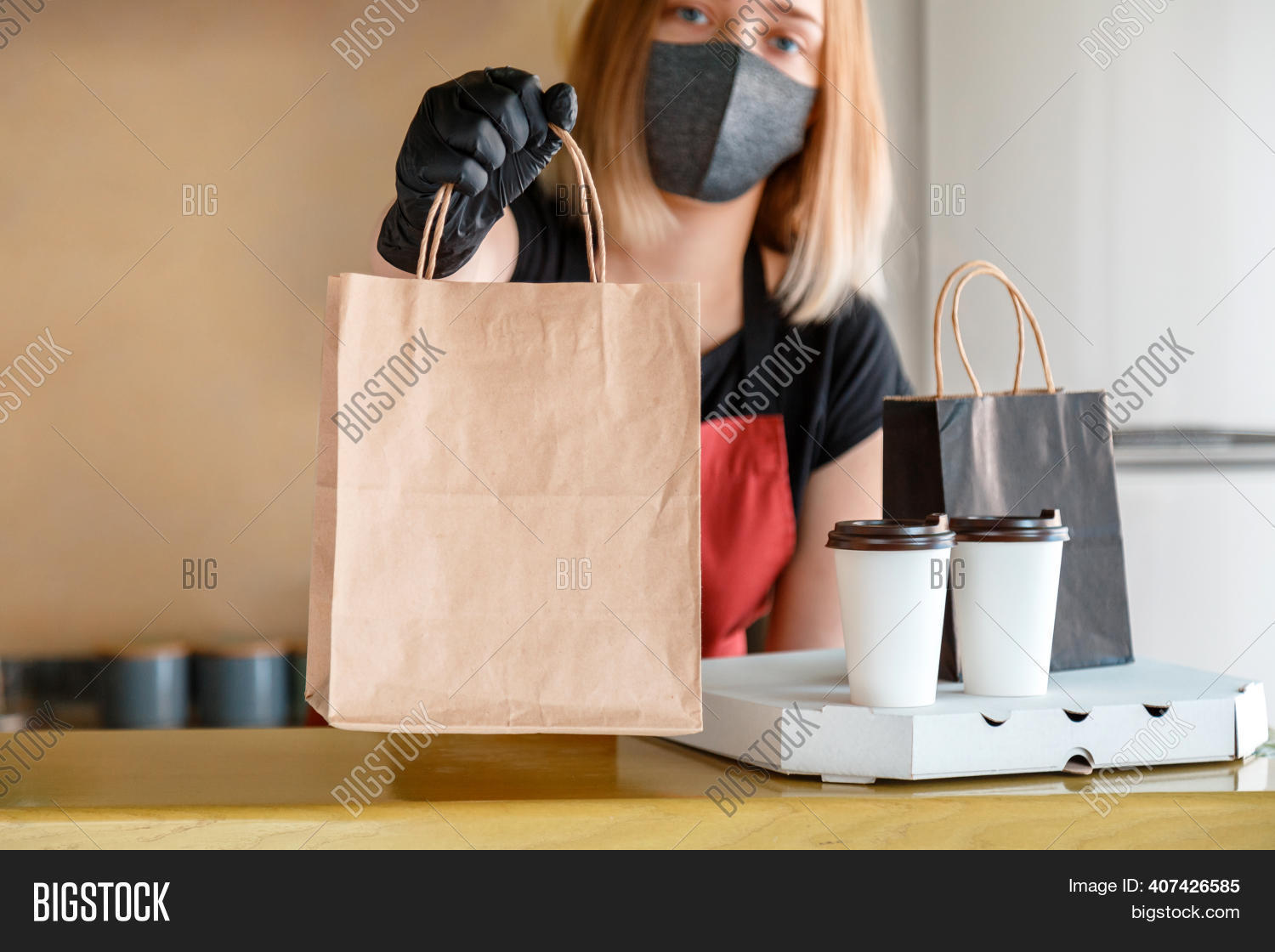 Food Bag, Pizza, Drink Image & Photo (Free Trial) | Bigstock