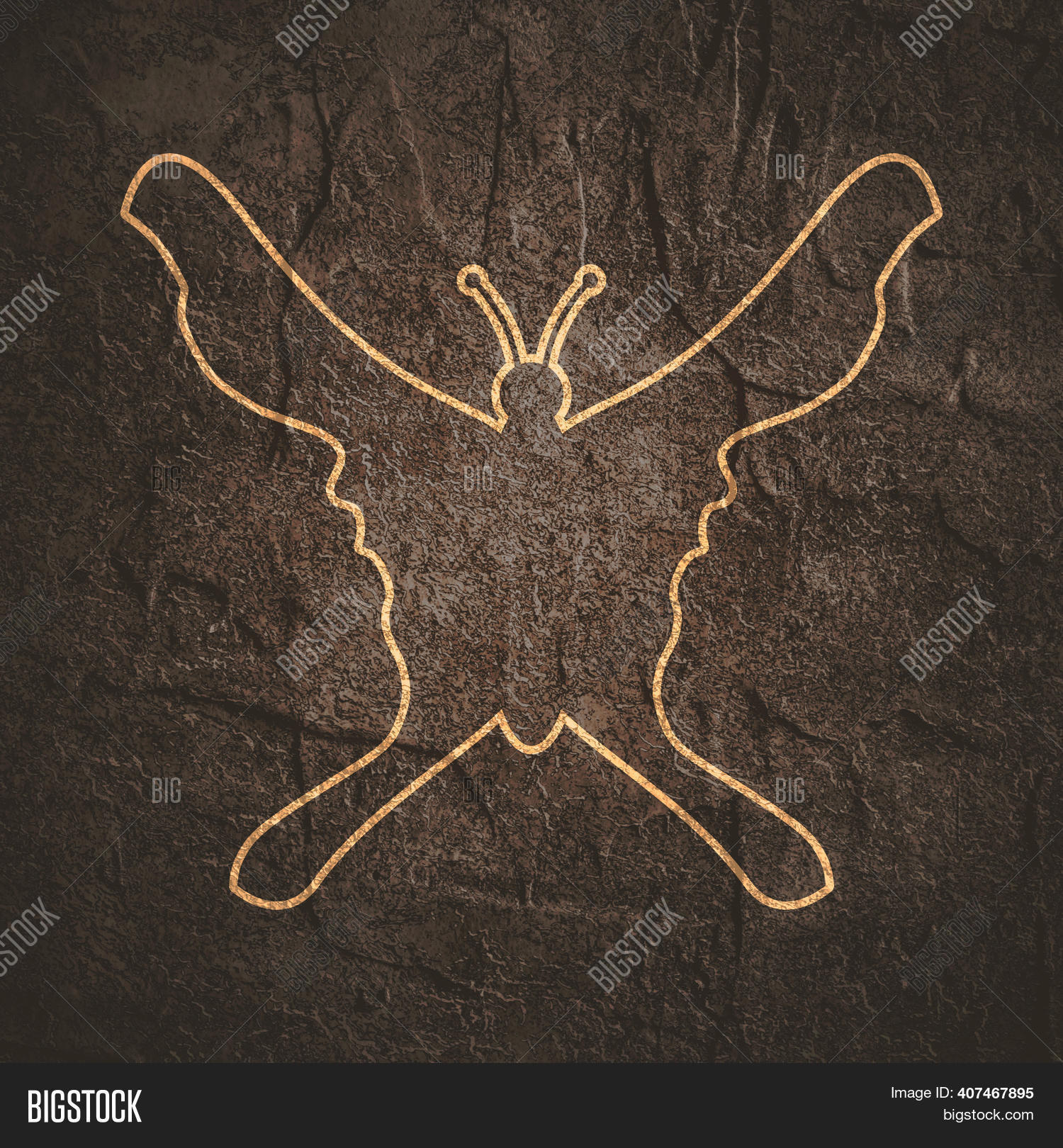 Butterfly Two Face Image & Photo (Free Trial) | Bigstock