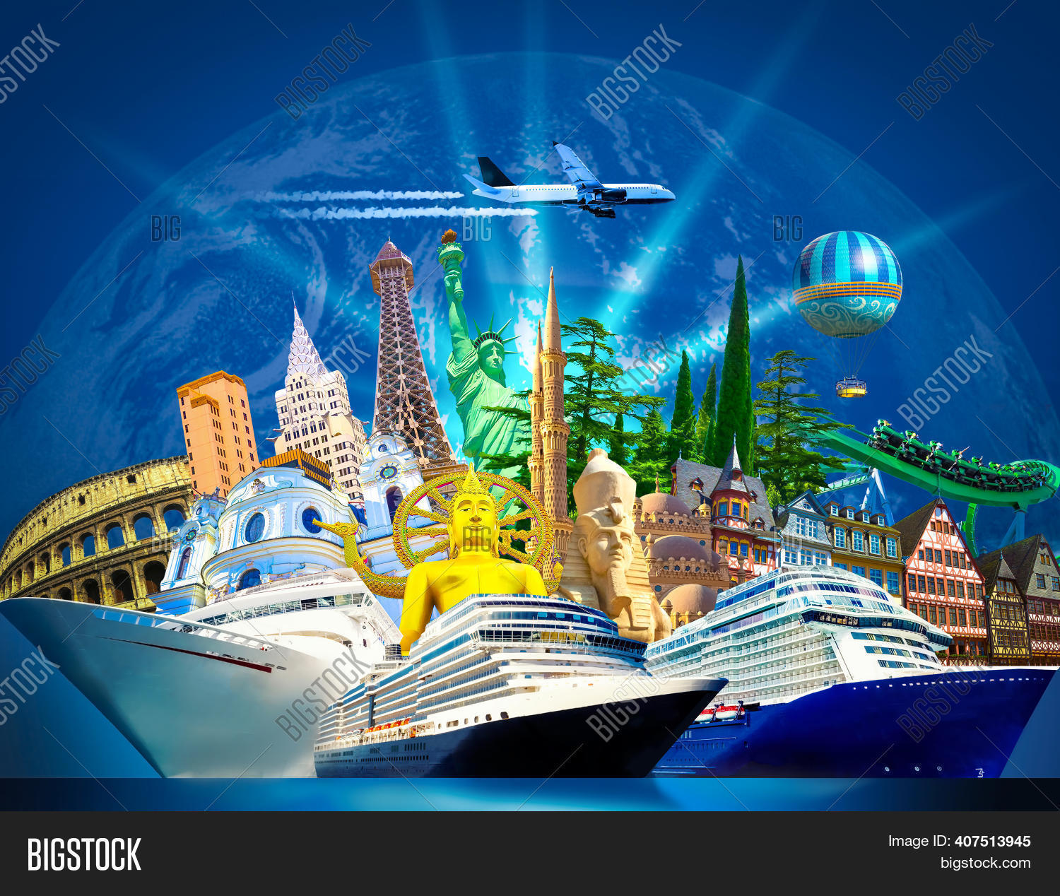 Travel Tourism Famous Image & Photo (Free Trial) | Bigstock