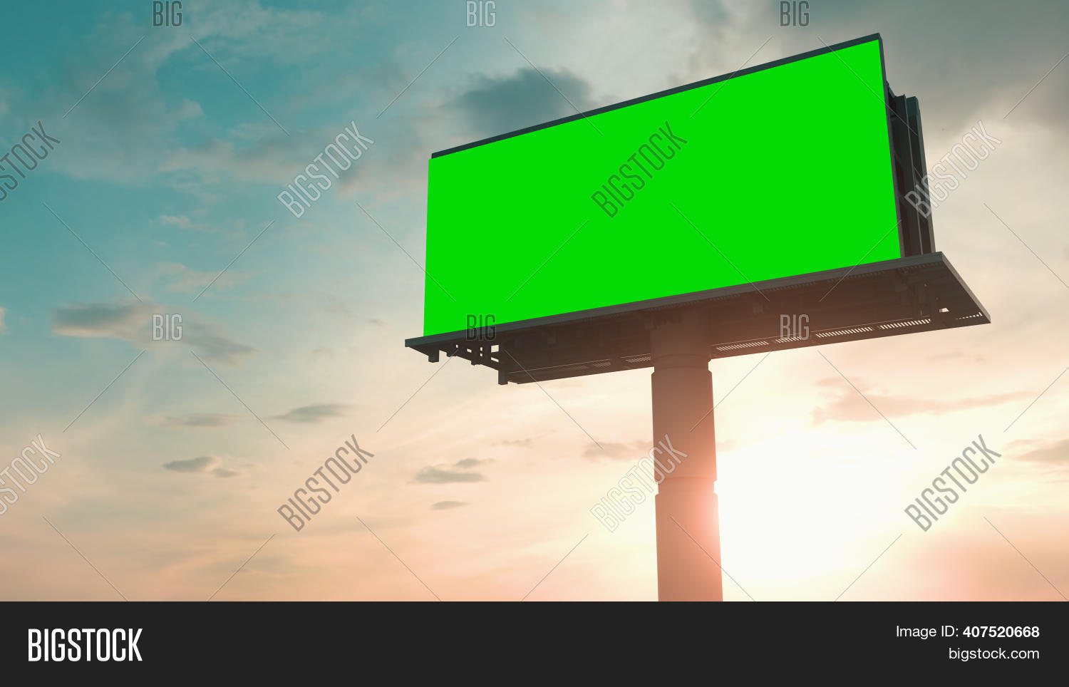 Billboard Green Screen Image & Photo (Free Trial) | Bigstock