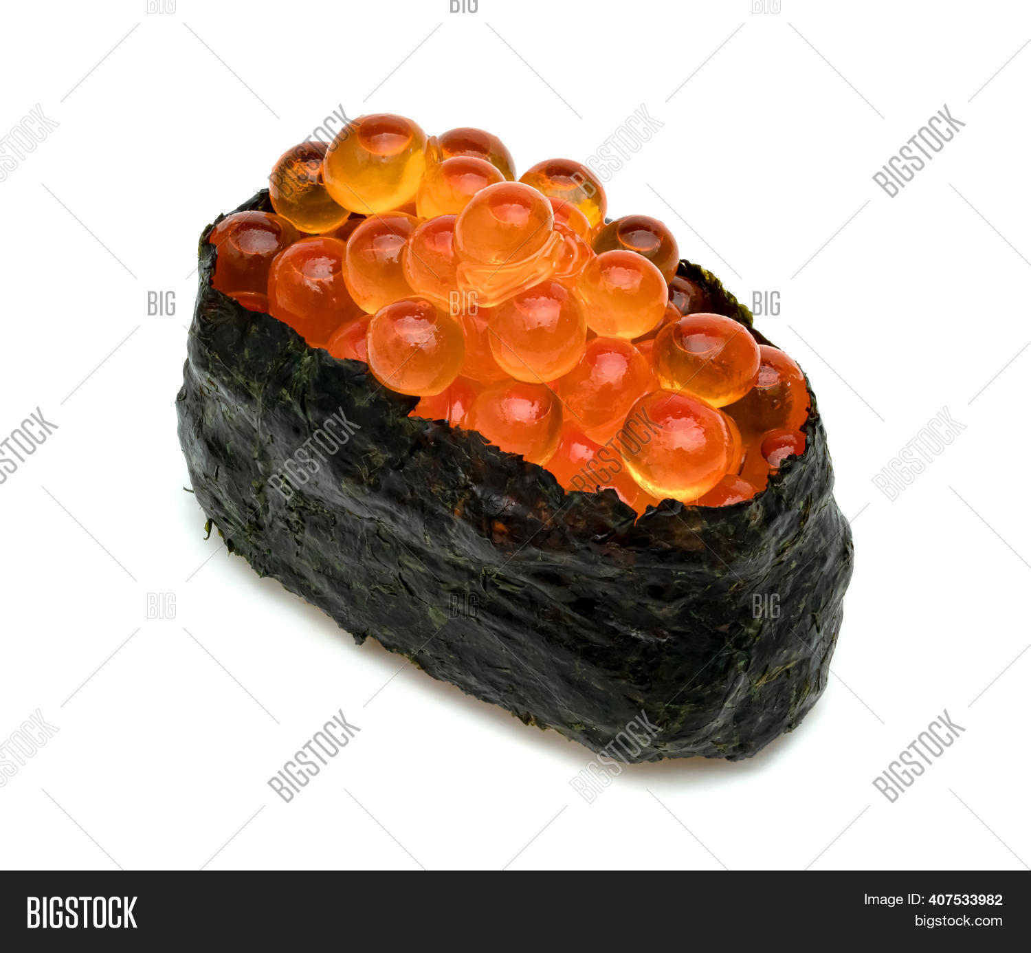 Rolled Sushi Salmon Image & Photo (Free Trial) | Bigstock