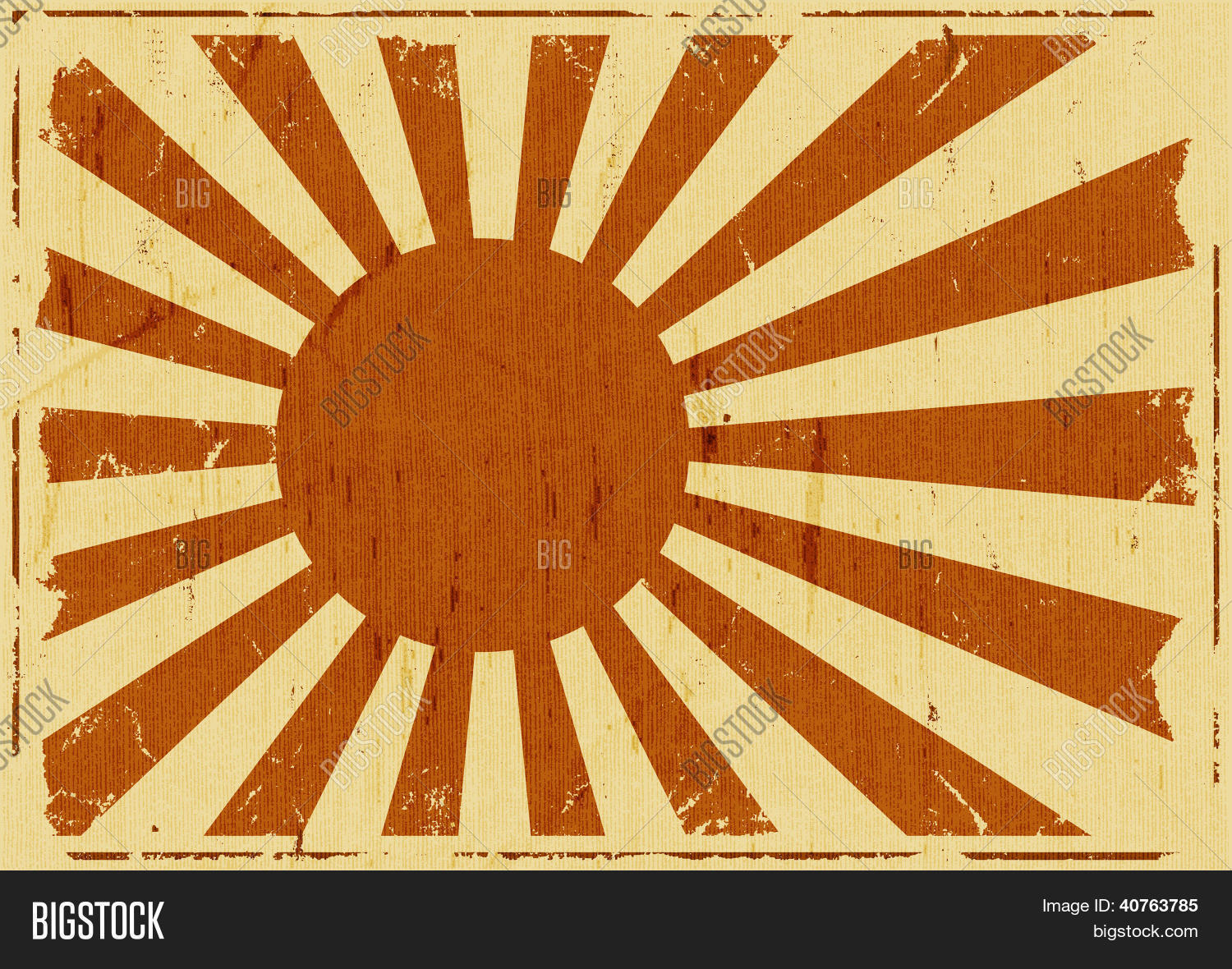 Vintage Japan Flag Vector & Photo (Free Trial) | Bigstock