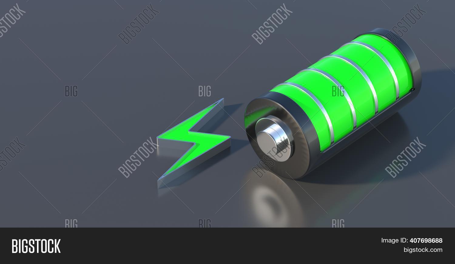 Battery Loading. Power Image & Photo (Free Trial) | Bigstock
