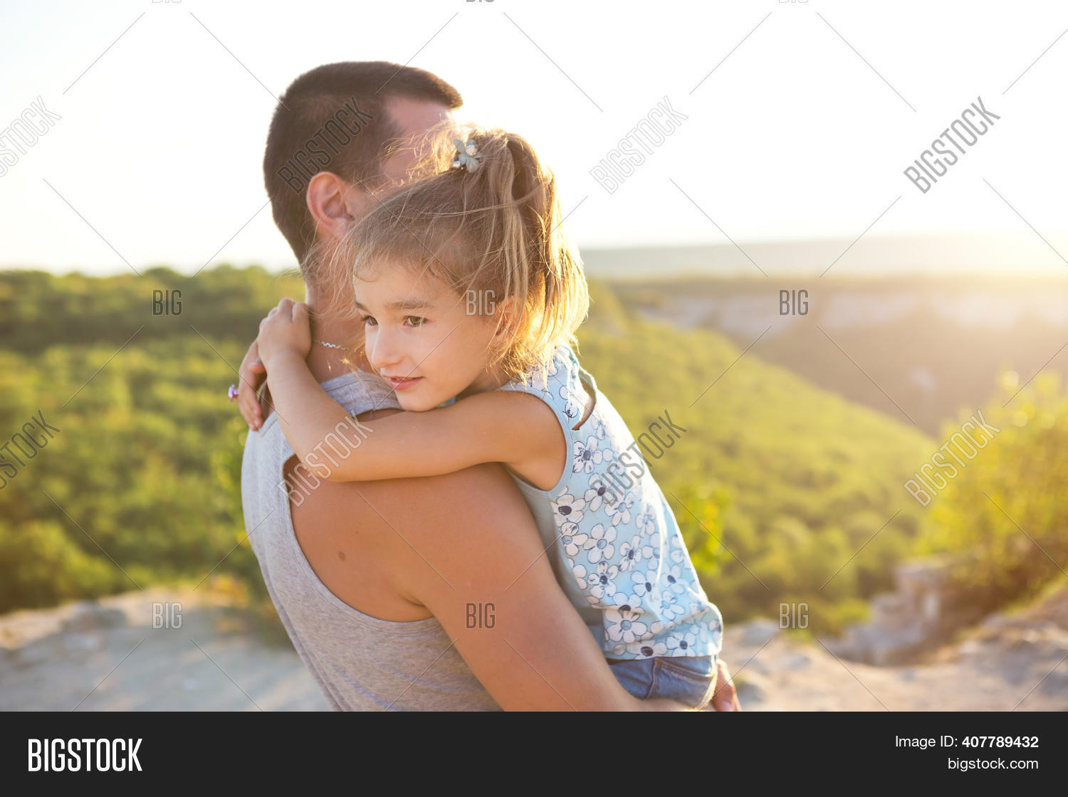 Father Daughter Hug Image & Photo (Free Trial) | Bigstock
