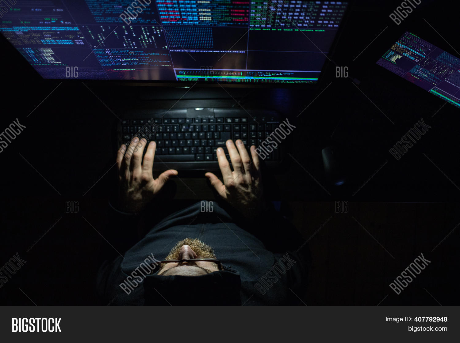 Hacker Coding Night Image & Photo (Free Trial) | Bigstock