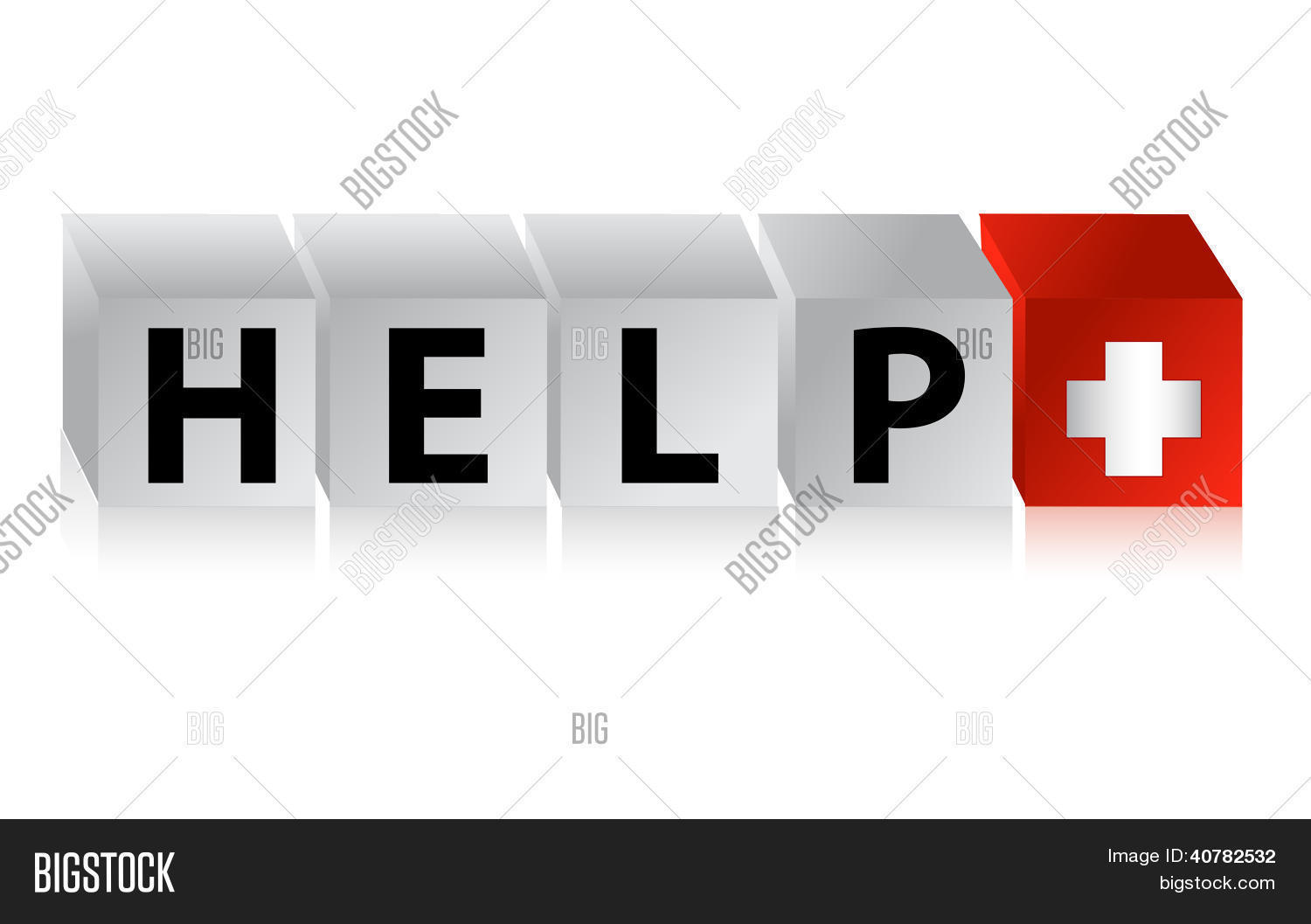 Help Button Click Here Image & Photo (Free Trial) | Bigstock