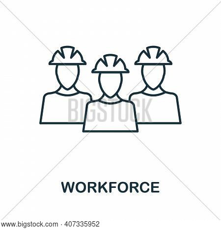 Workforce Icon. Vector & Photo (Free Trial) | Bigstock