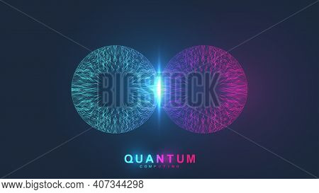 Quantum Computing Vector & Photo (Free Trial) | Bigstock