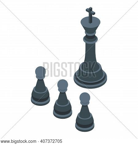 Hierarchy Chess Icon Vector & Photo (Free Trial) | Bigstock