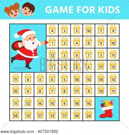 Math Game Kids. Santa Vector & Photo (Free Trial) | Bigstock