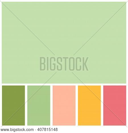 Green Colour Palette Vector & Photo (Free Trial) | Bigstock